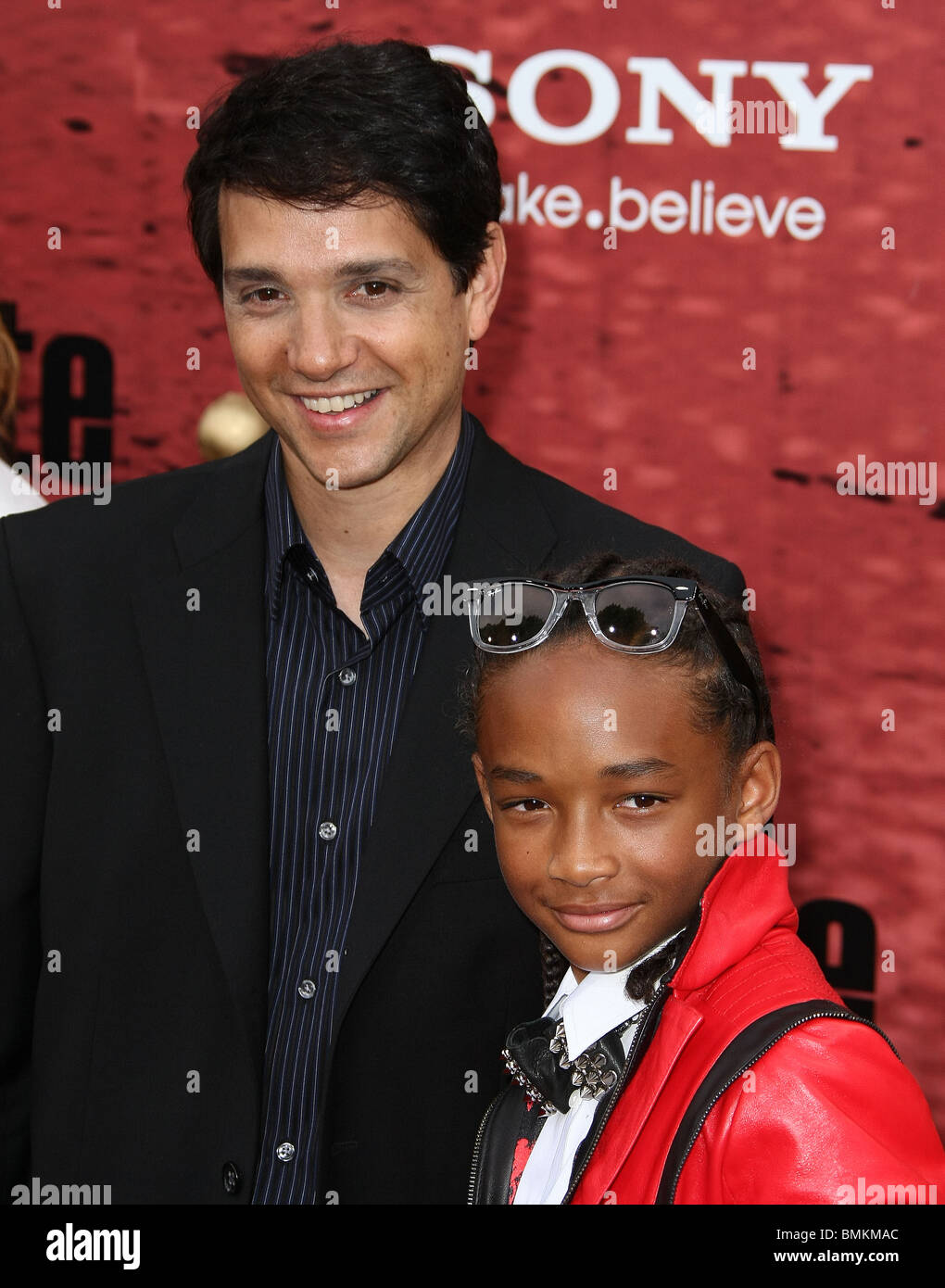 RALPH MACCHIO JADEN SMITH THE KARATE KID FILM PREMIERE LOS ANGELES CA ...
