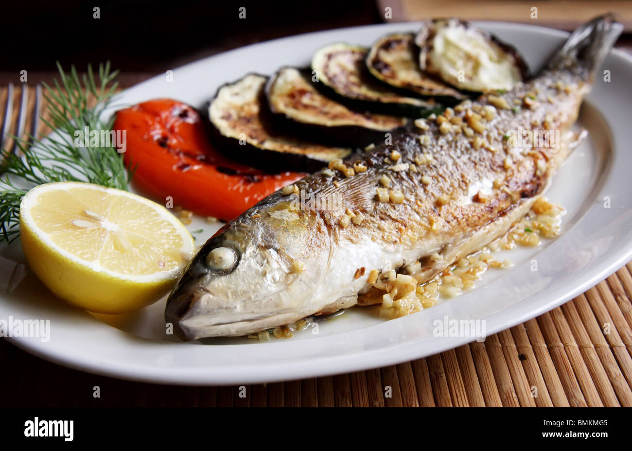 Mullet on white fish hi-res stock photography and images - Alamy