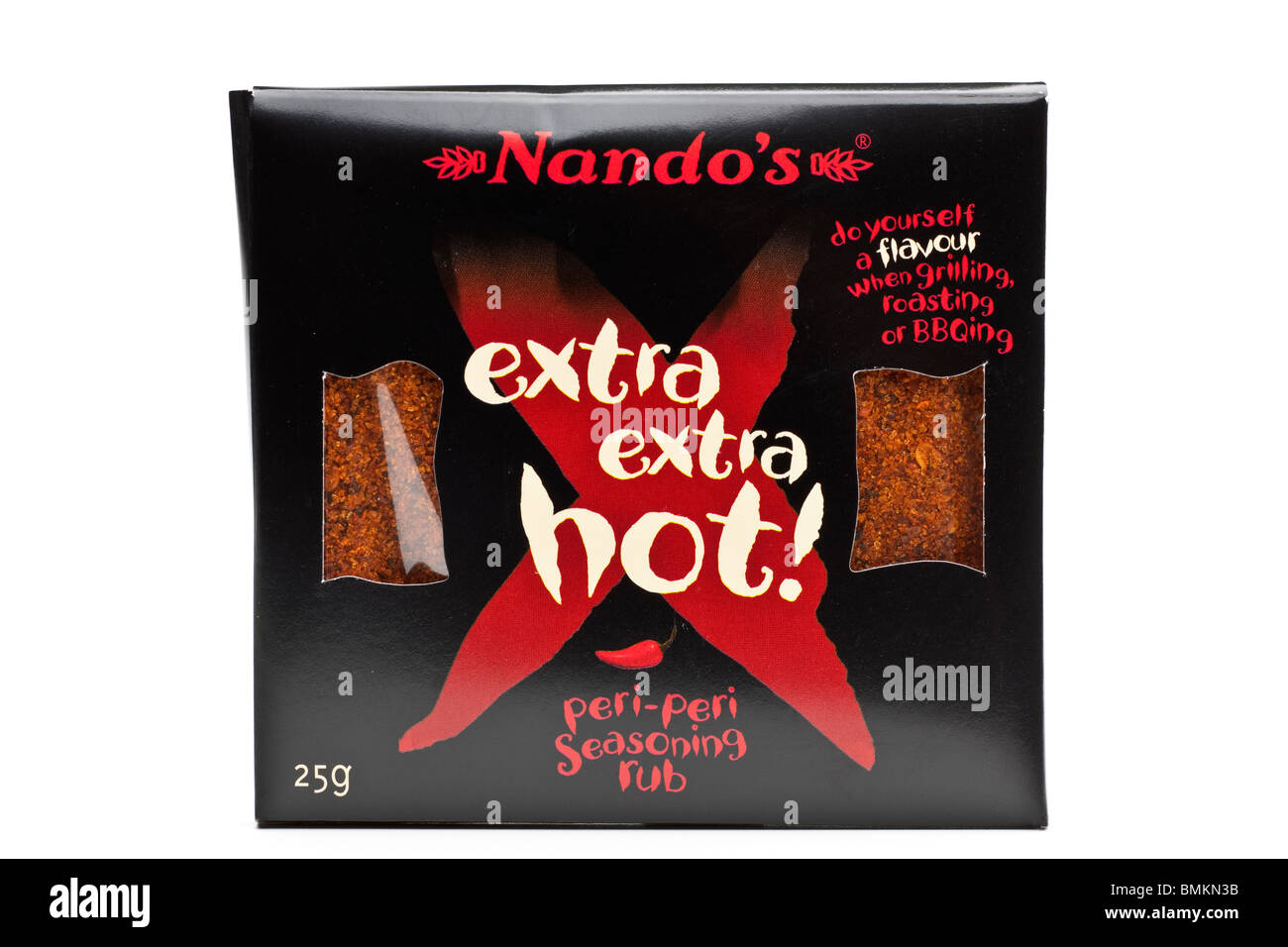 25g Box of Nandos extra extra hot peri peri grilling,barbecuing and ...