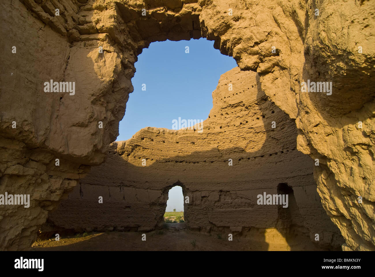 Former ice house, Merv Turkmenistan Stock Photo - Alamy