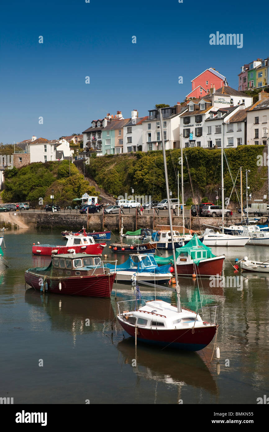 Brixham attractive south coast seaside resort hi-res stock photography ...