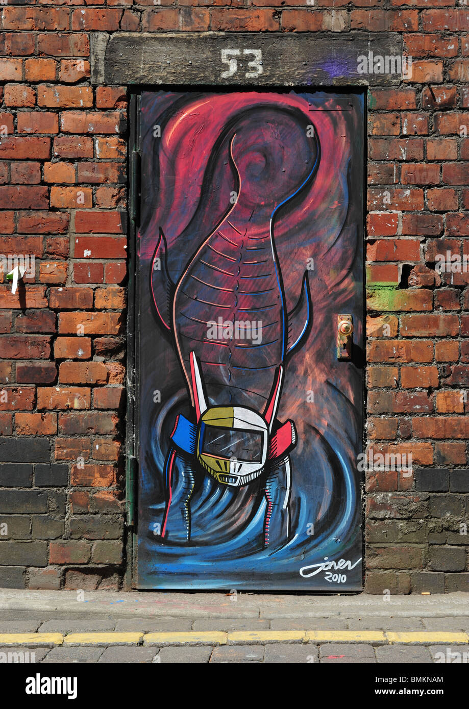 Graffiti manchester hi-res stock photography and images - Alamy