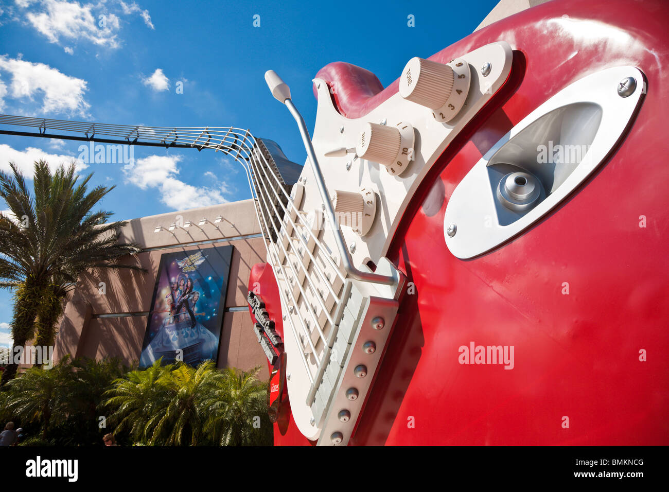 Aerosmith's Rockin' Roller Coaster attraction at Disney's Hollywood ...