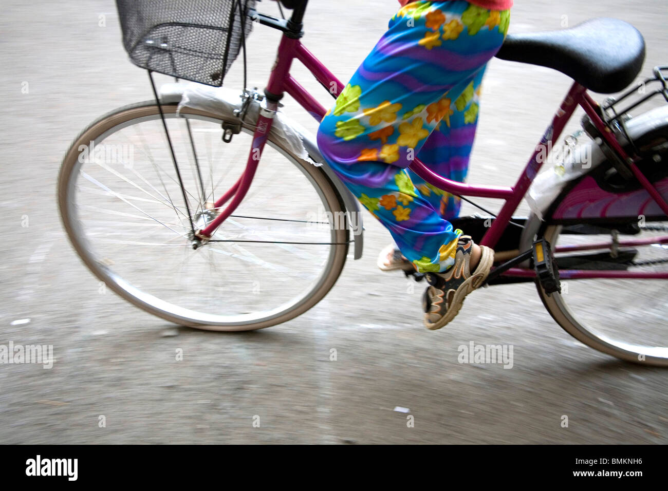 Feet pedaling hi-res stock photography and images - Alamy