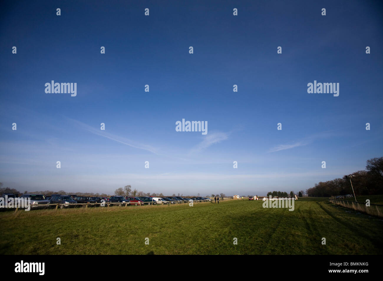 Point-to-Point Horse racing at Cottenham in Cambridgeshire Stock Photo ...