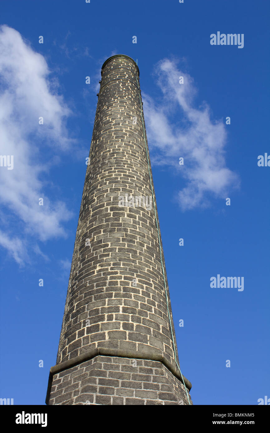 Old Mill Chimney, Oxenhope, Yorkshire, England Stock Photo - Alamy
