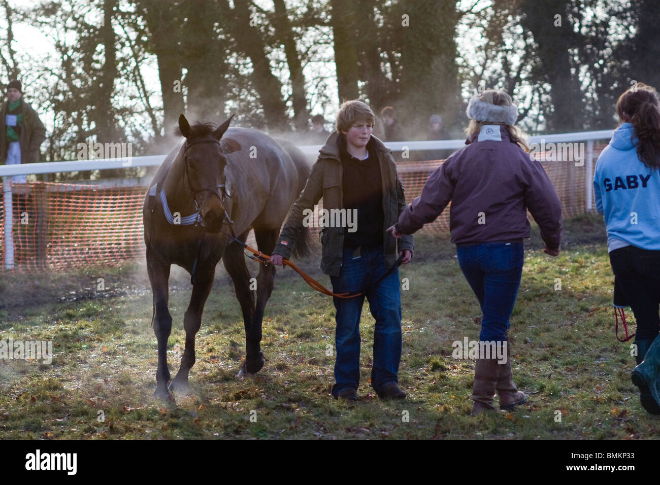 Sport horseracing silhouette hi-res stock photography and images - Alamy