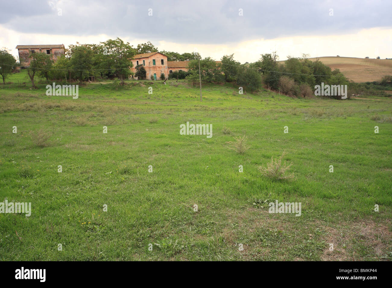 rural buildings into Inviolata Nature Reserve, between Guidonia and ...