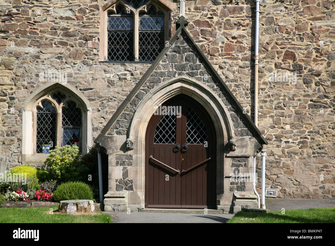 all saints church in newtown linford leicestershire Stock Photo - Alamy