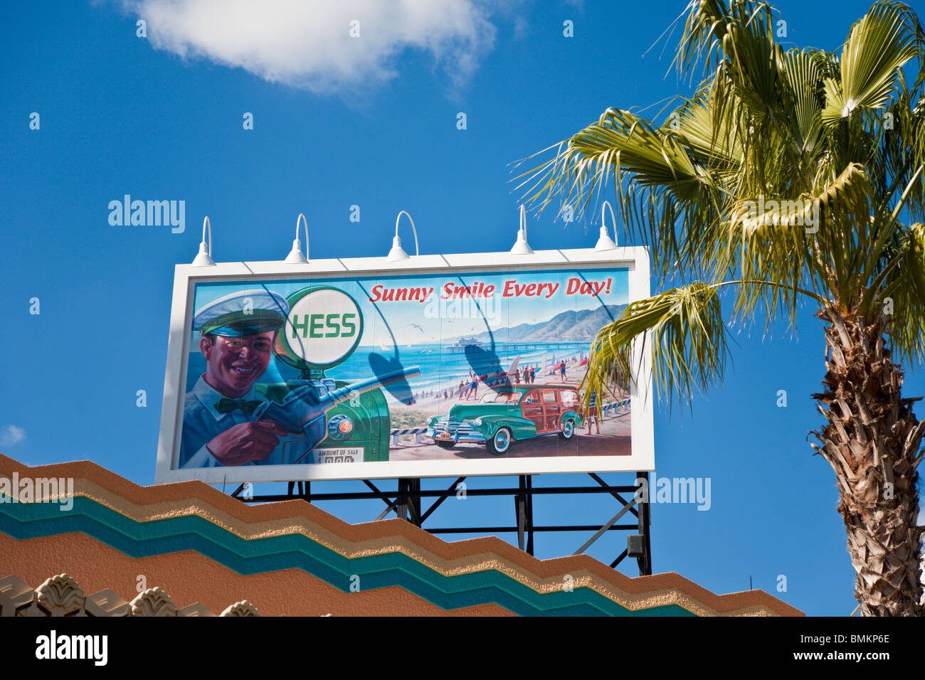Orlando, FL - Feb 2009 - Replica of old Hess gas station at Disney's ...
