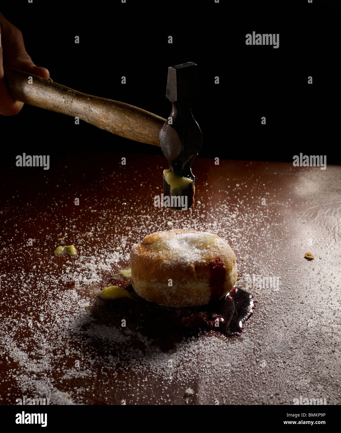 Custard doughnut hi-res stock photography and images - Alamy