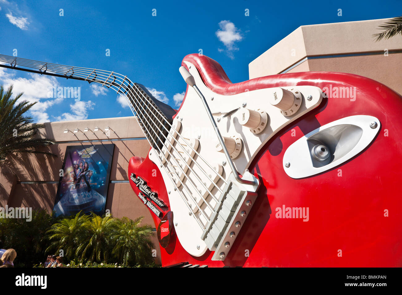 Aerosmith's Rockin' Roller Coaster attraction at Disney's Hollywood ...