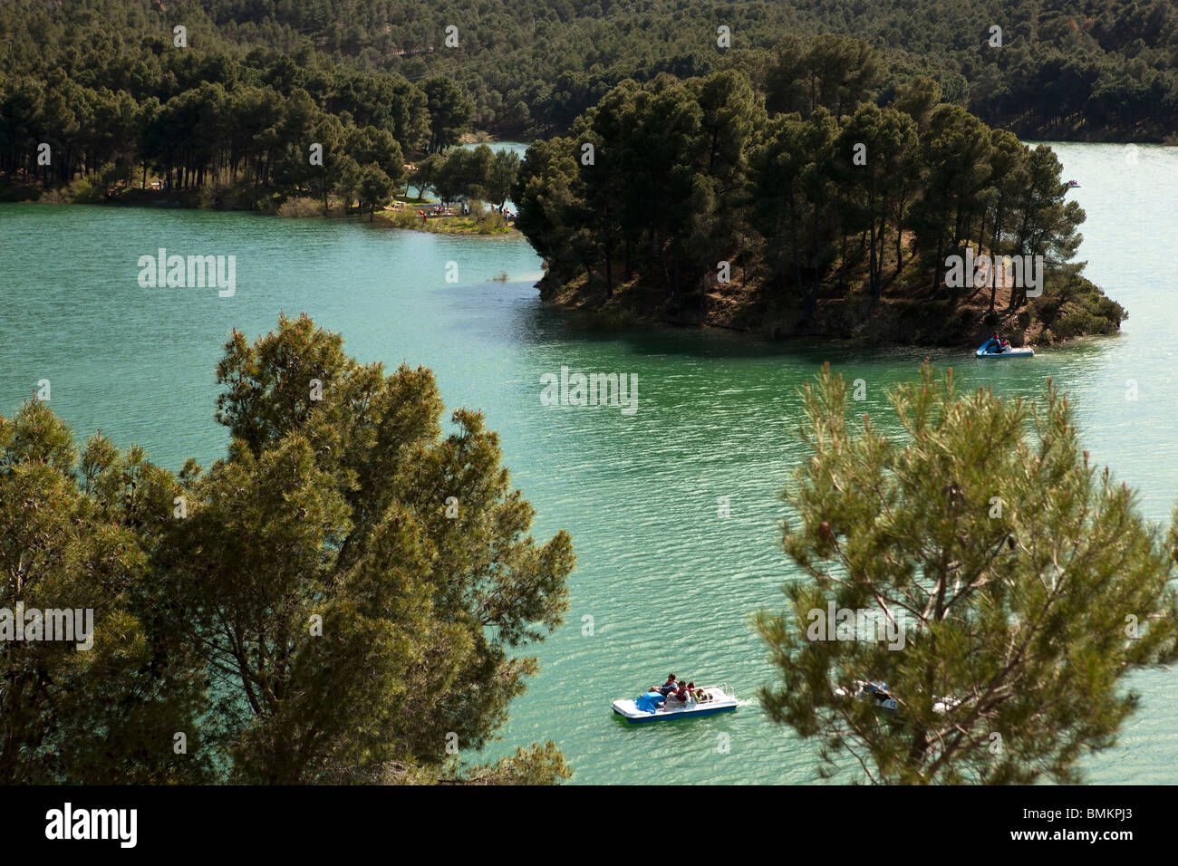 Embalse de Guadalteba, reservoir in Guadalhorce, Málaga Province ...