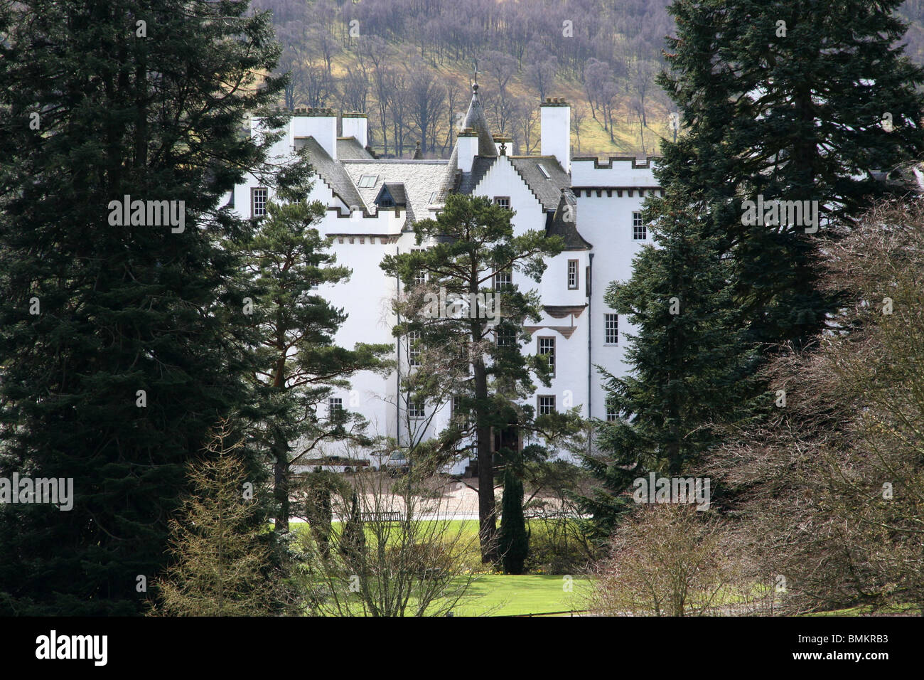 blair castle perthshire scotland uk gb Stock Photo - Alamy