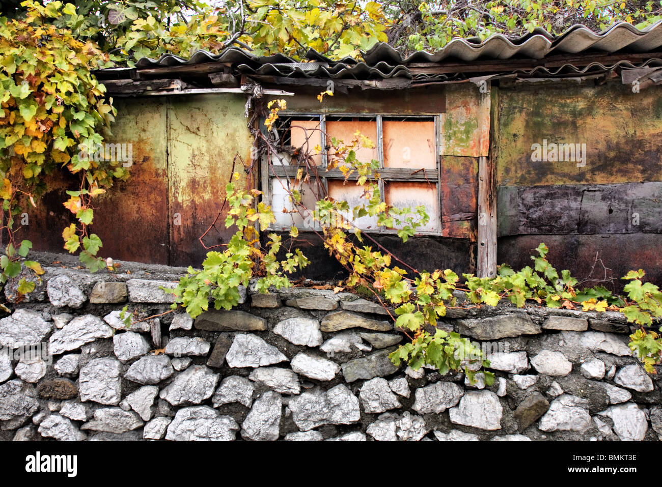 Old rusty shed Stock Photo - Alamy