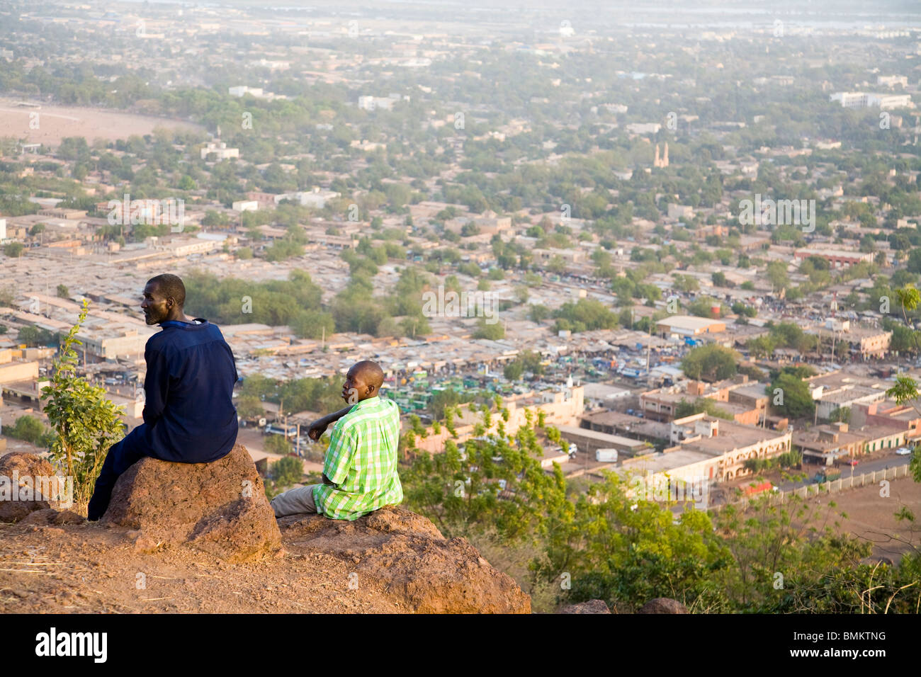 Mali, Bamako. Panorama Stock Photo - Alamy