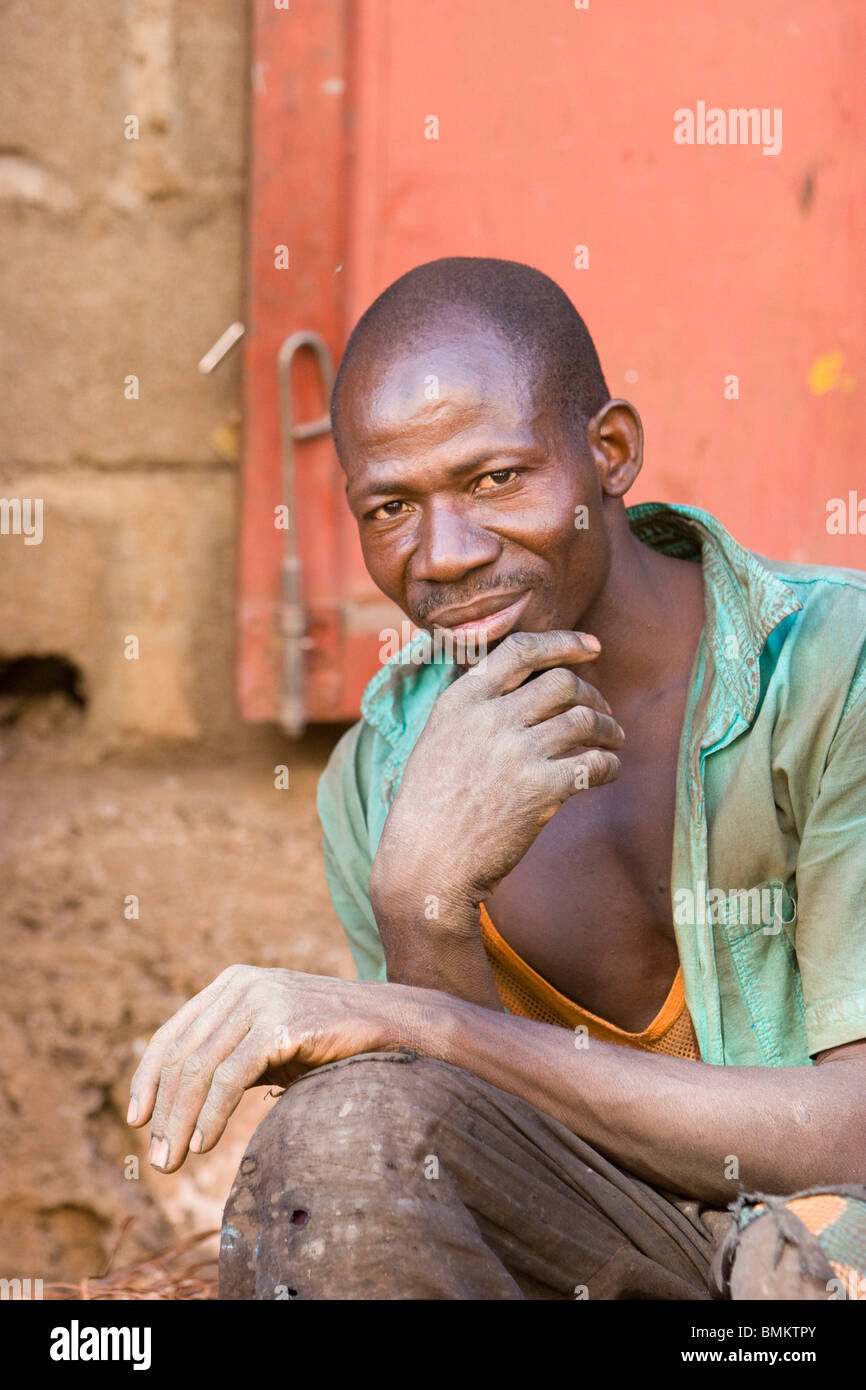 Mali, Bamako. Man Stock Photo - Alamy