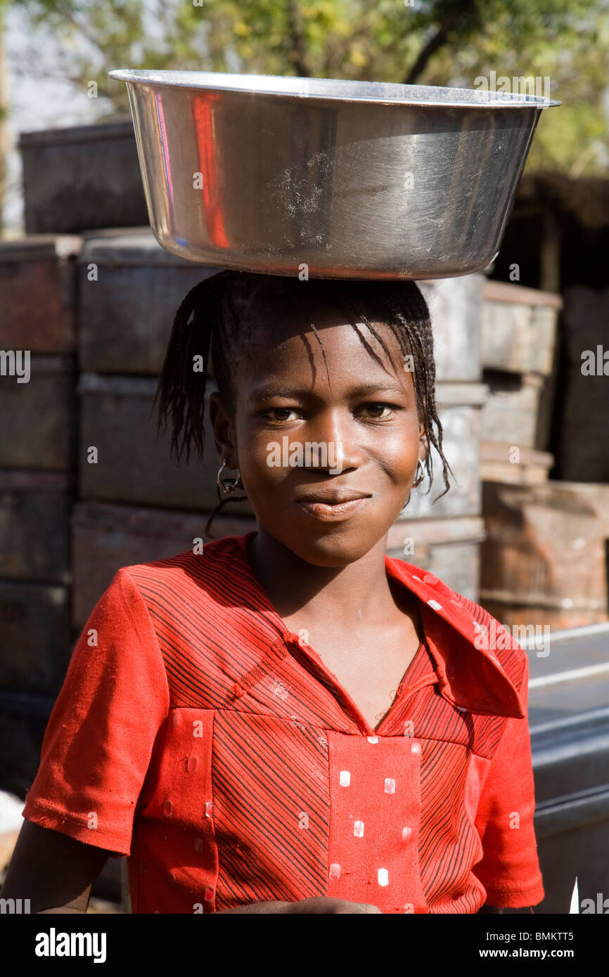 Mali, Bamako. Girl Stock Photo - Alamy