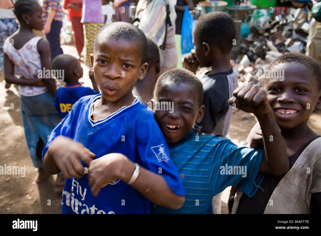 Mali, Bamako. Boys Stock Photo - Alamy