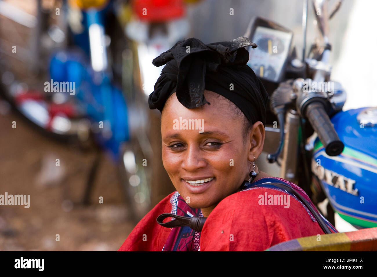 Mali, Bamako. Woman Stock Photo - Alamy