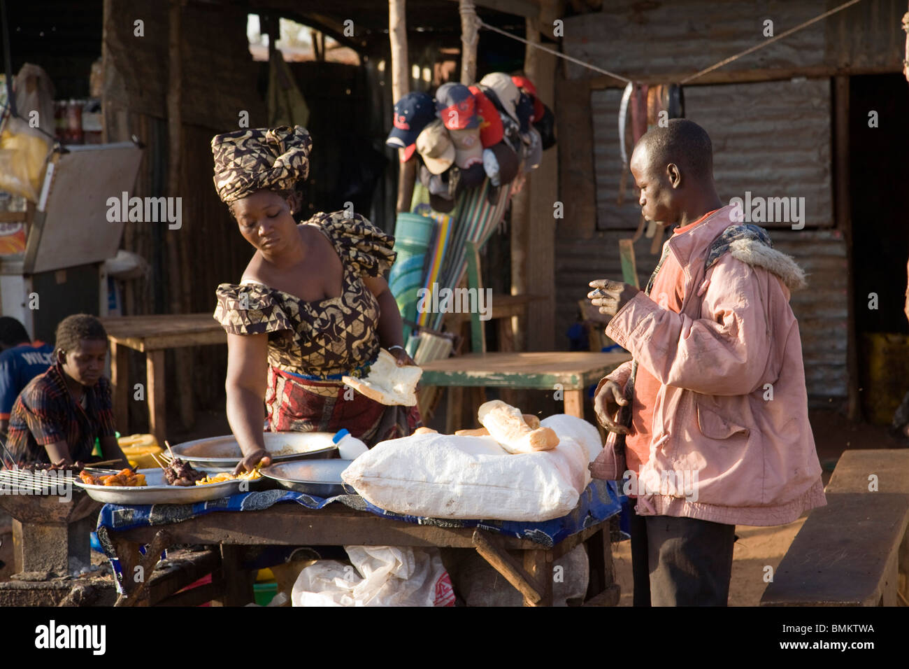 Mali, Bamako. Market Stock Photo - Alamy