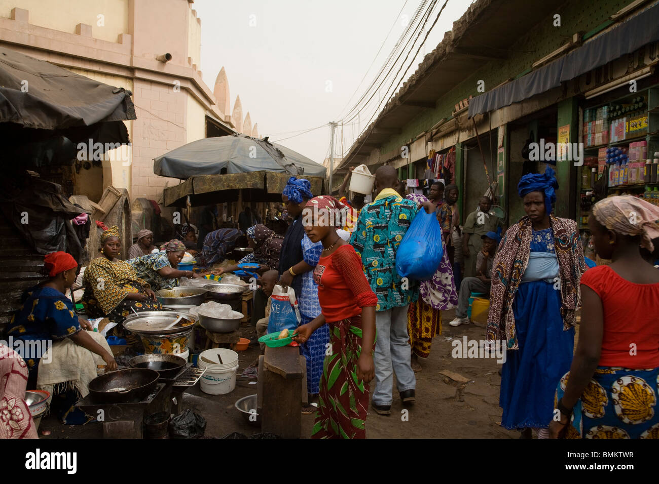 Mali, Bamako. Market Stock Photo - Alamy