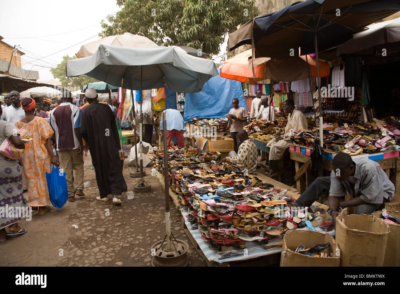 Mali, Bamako. Market Stock Photo - Alamy