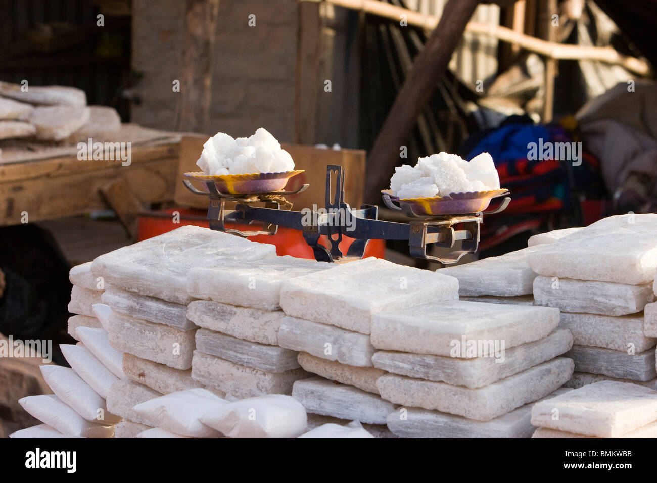 Mali, Mopti. Salt from the Sahara for sale Stock Photo - Alamy
