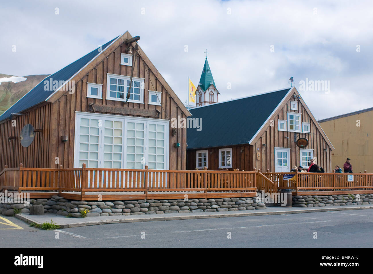 Fassad of wooden houses hi-res stock photography and images - Alamy