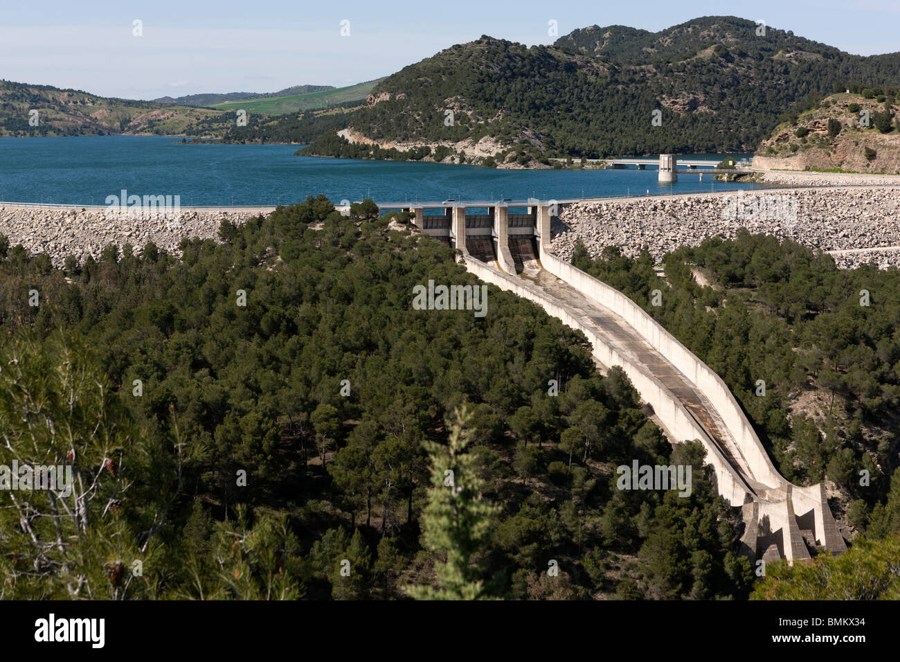 Embalse de Guadalteba, reservoir in Guadalhorce, Málaga Province ...