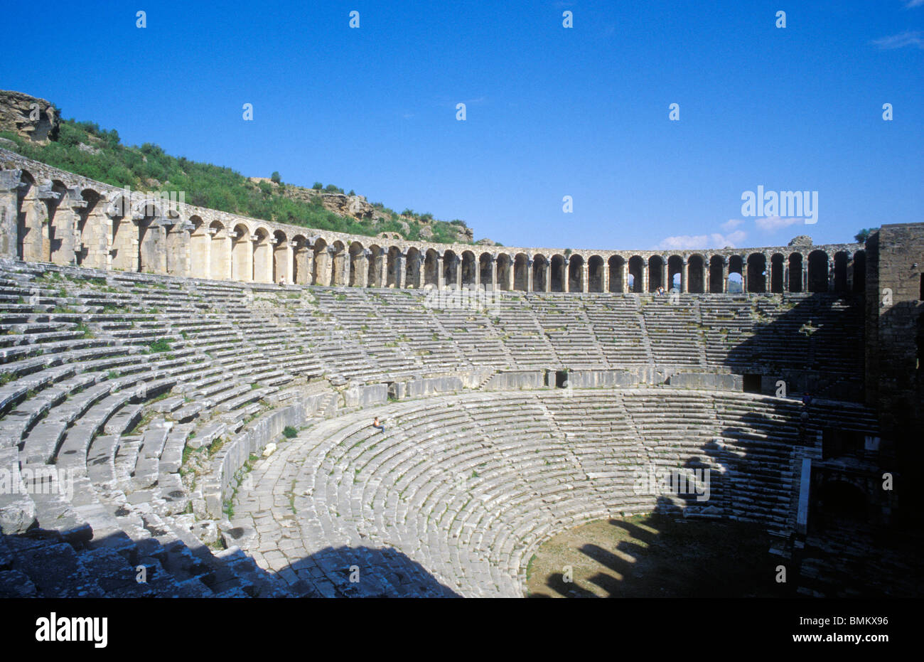 ANTIQUE THEATRE, ASPENDOS, TURKEY Stock Photo - Alamy