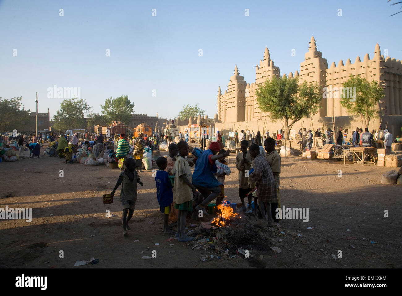 Mali, Djenne. Grand Mosque Stock Photo - Alamy