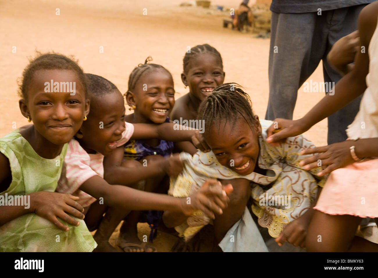 Mali, Segou. Children Stock Photo - Alamy
