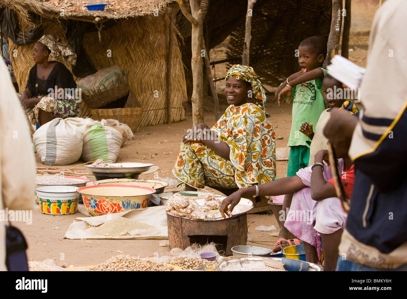 Mali, Segou. Market Stock Photo - Alamy