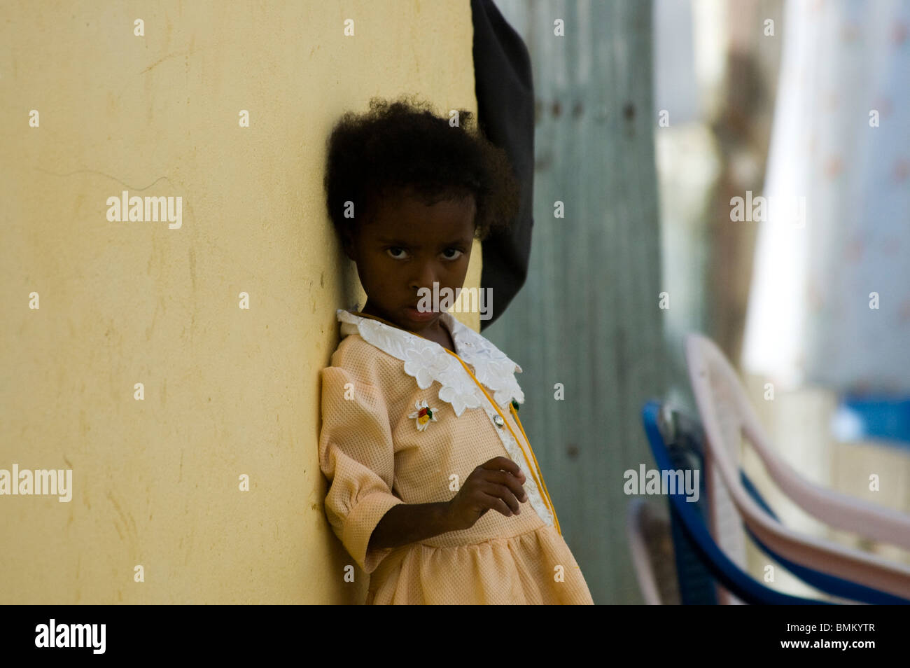 Mauritius, Chamarel. Girl Stock Photo - Alamy
