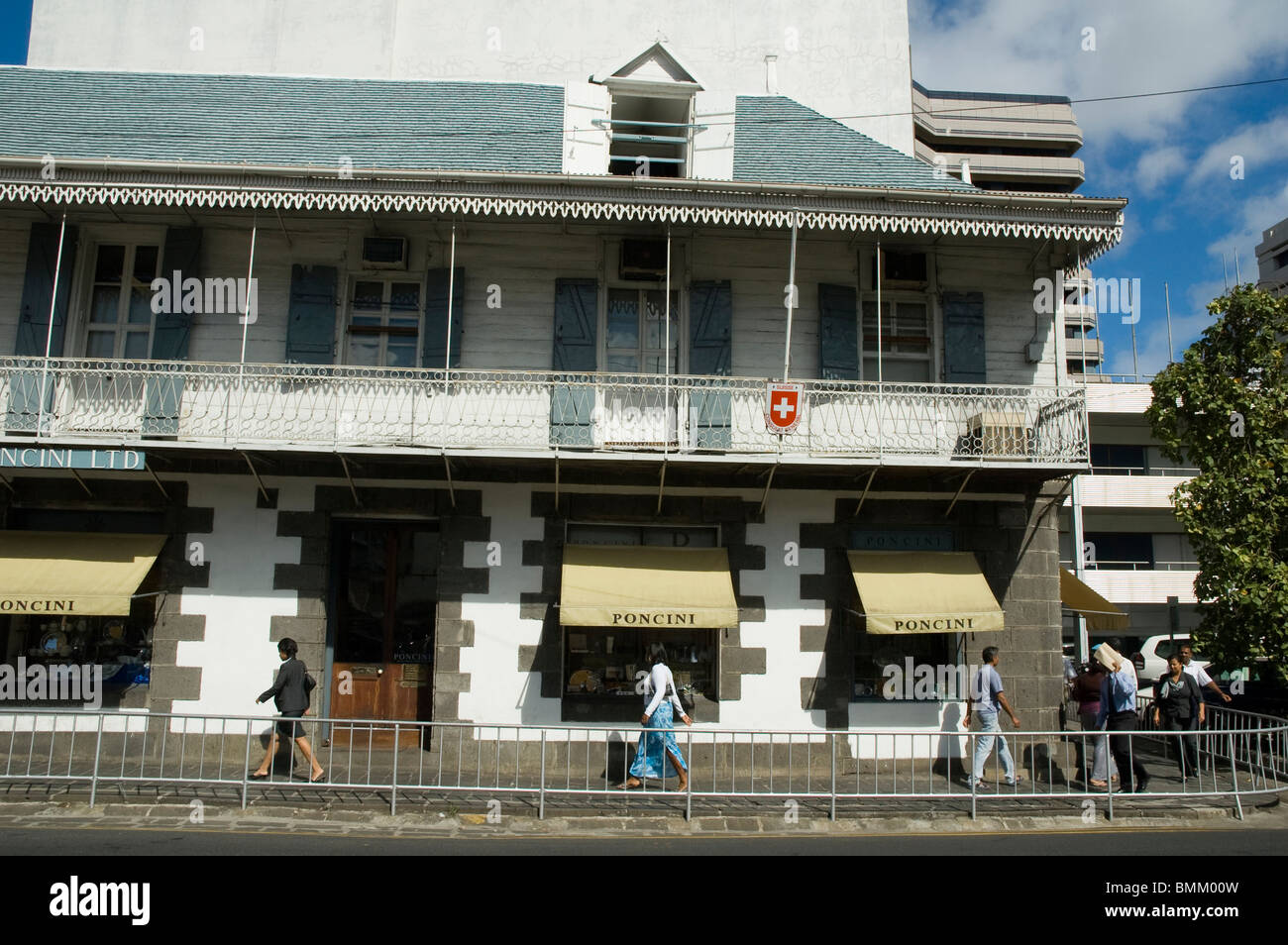 Mauritius, Port Louis. Street scene Stock Photo - Alamy