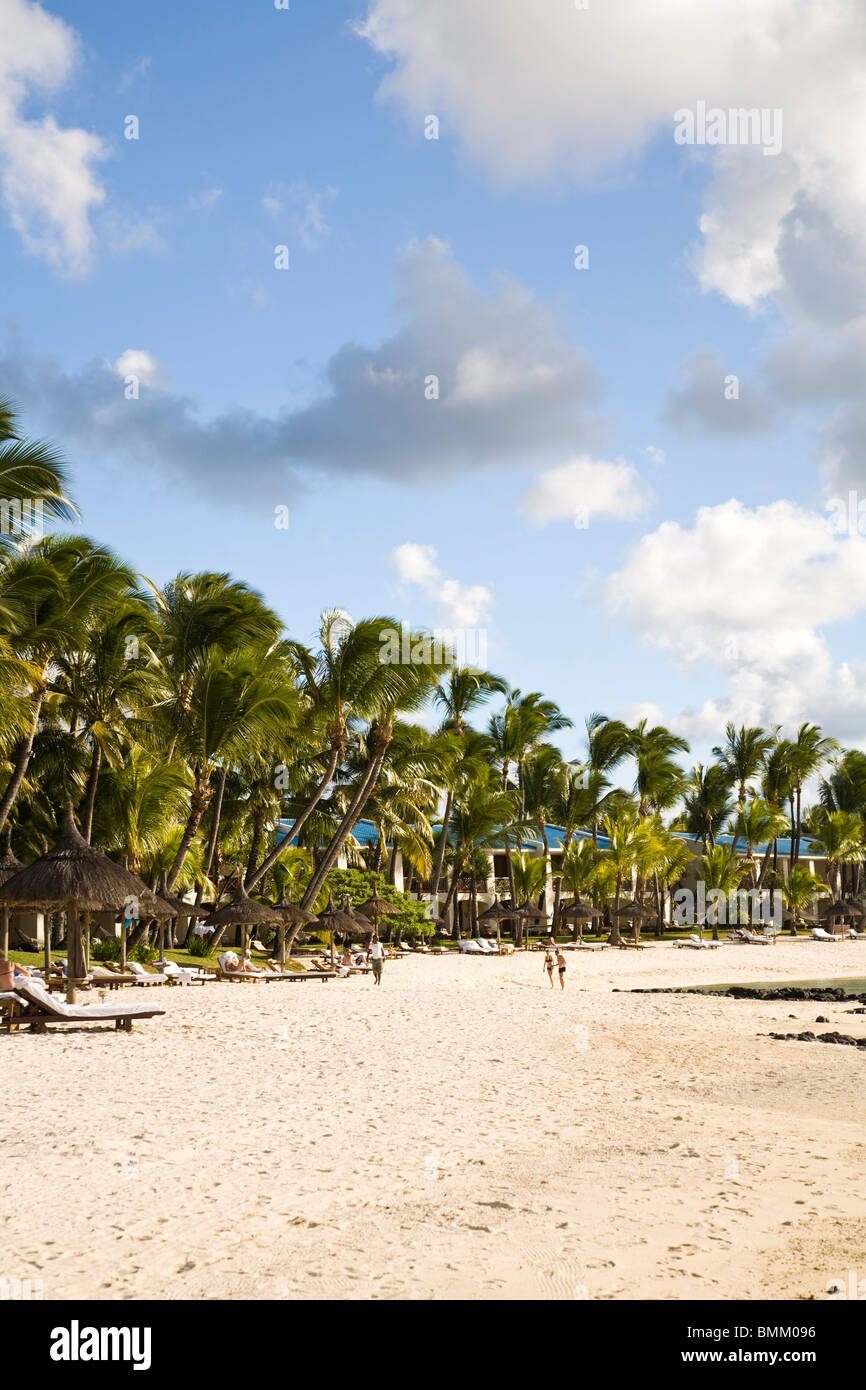 Mauritius beach woman hi-res stock photography and images - Alamy
