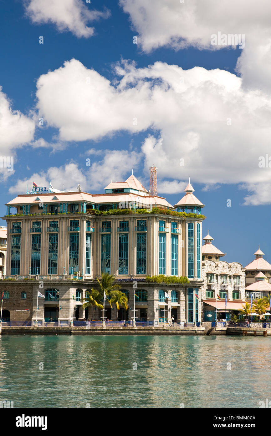Port Louis, capital city, Waterfront, Central Mauritius, Africa Stock ...