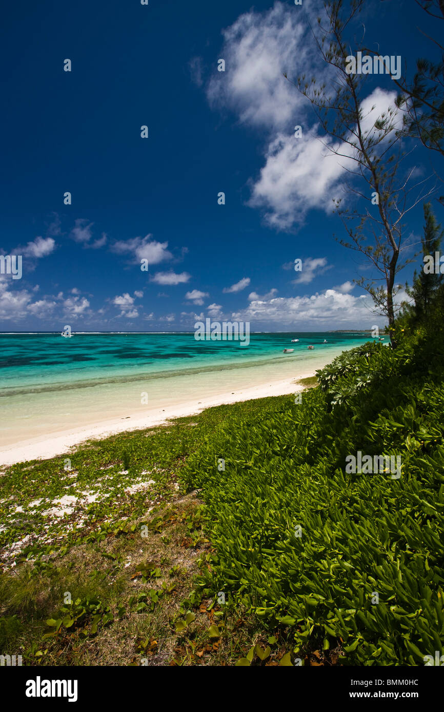 Mauritius, Eastern Mauritius, Belle Mare, East Coast beachfront Stock ...