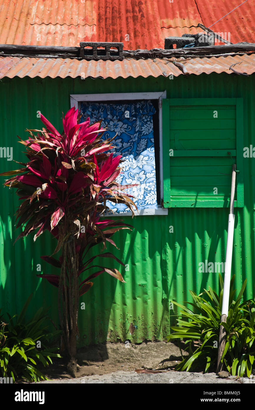 Mauritius, Eastern Mauritius, Trou d' Eau Douce, beach shack Stock ...