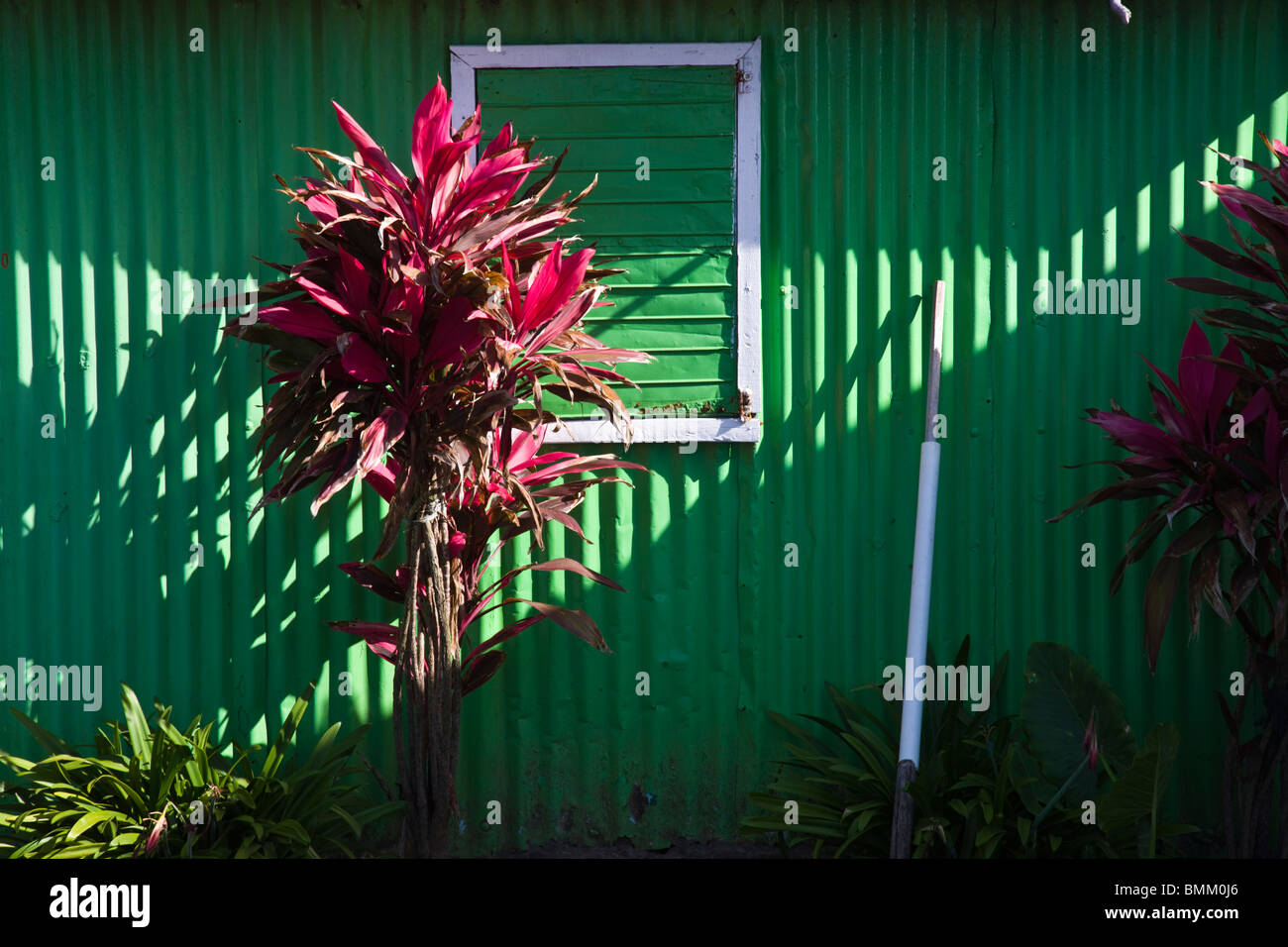 Mauritius, Eastern Mauritius, Trou d' Eau Douce, beach shack Stock ...
