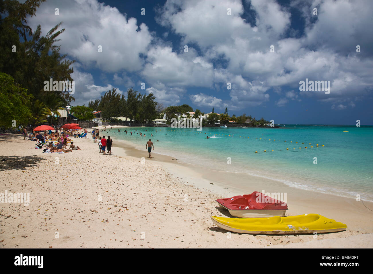 Mauritius, North Mauritius, Pereybere, Beachfront Stock Photo - Alamy