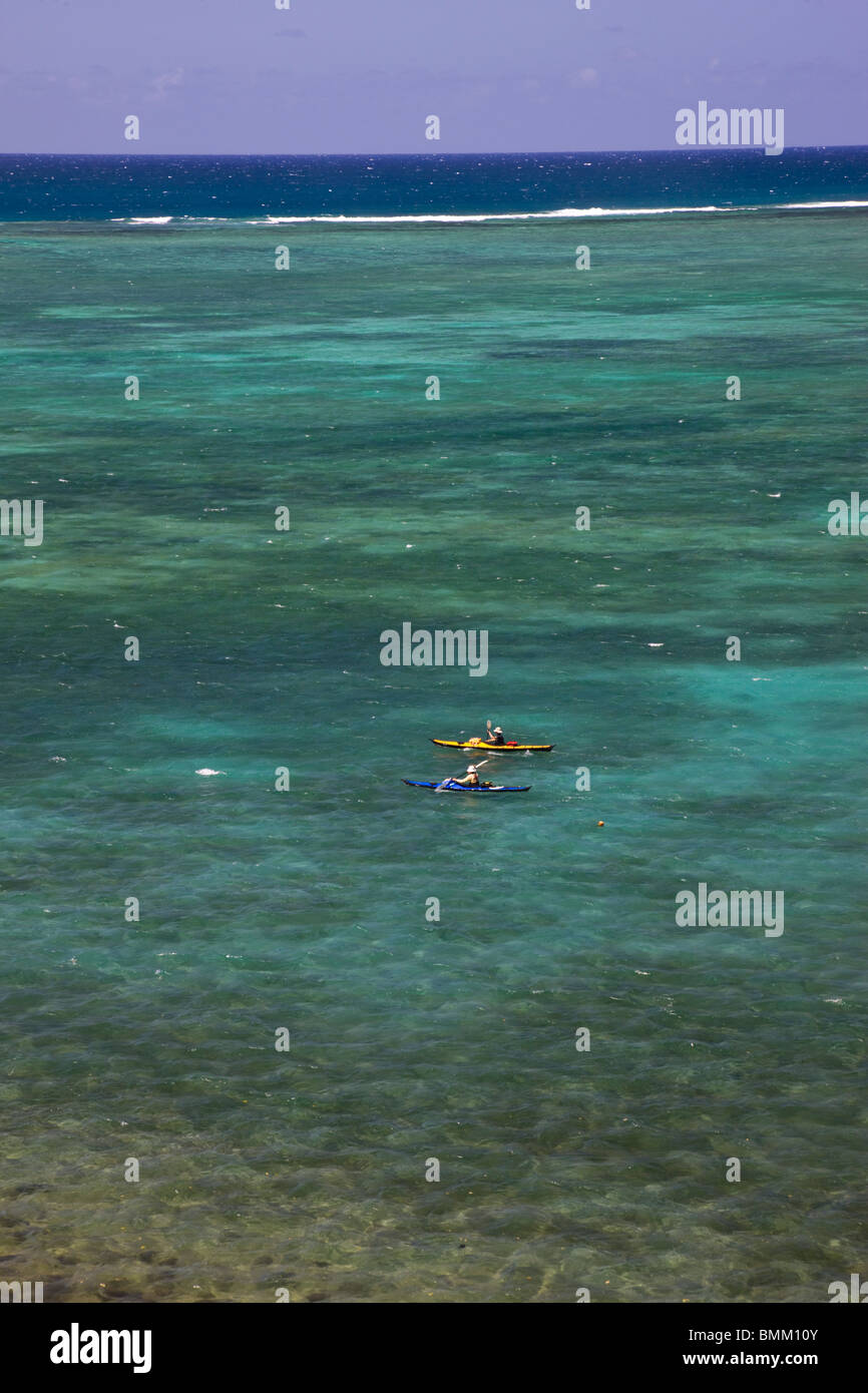 Mauritius ocean kayaking hi-res stock photography and images - Alamy