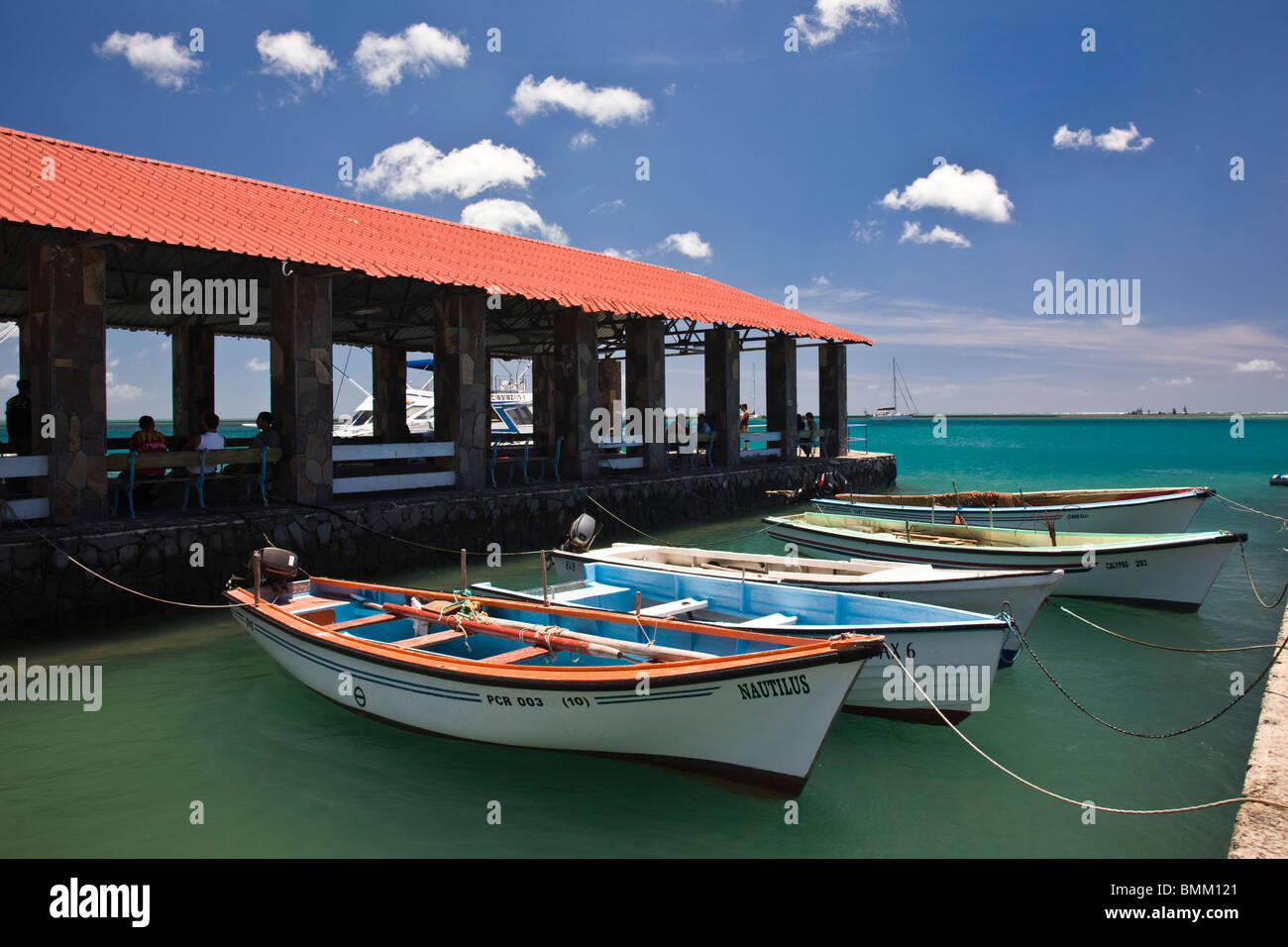 Mauritius, Rodrigues Island, Port Mathurin, harbor Stock Photo - Alamy