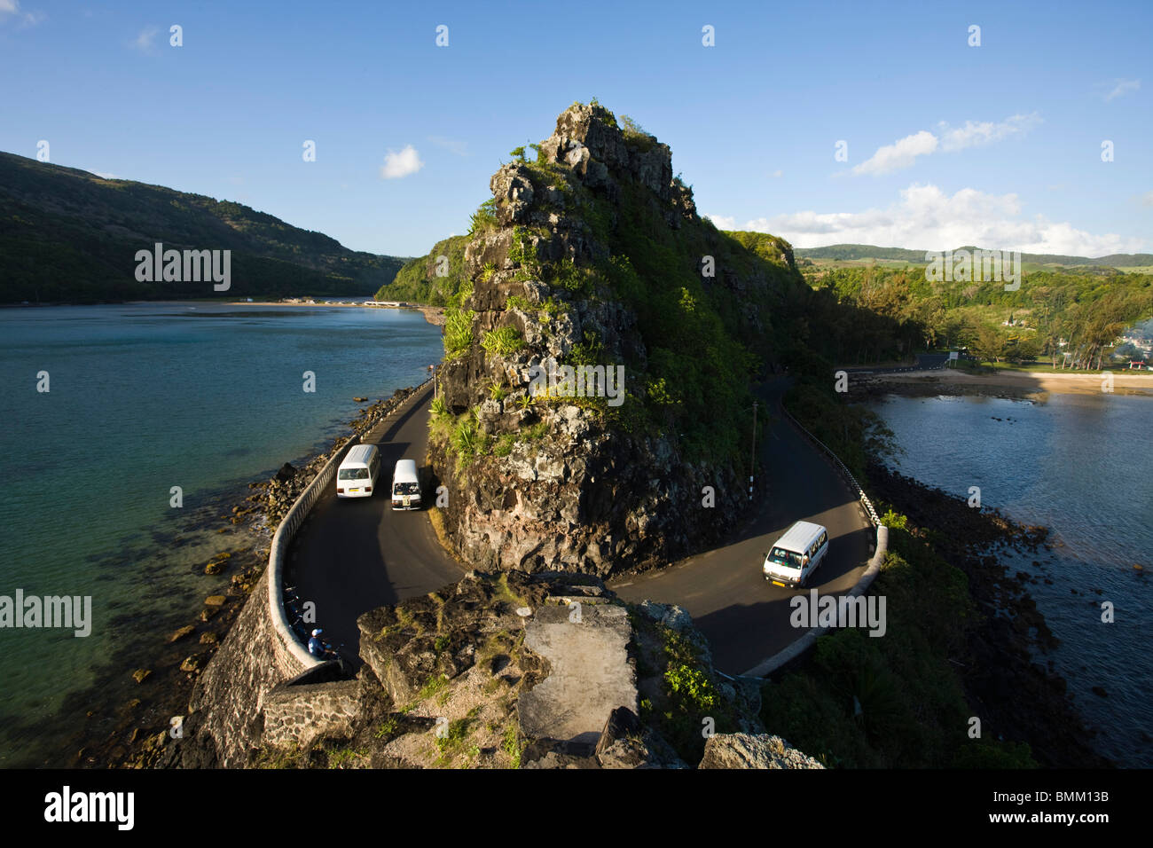 Mauritius, Southern Mauritius, Baie du Cap, Maconde Point Stock Photo ...