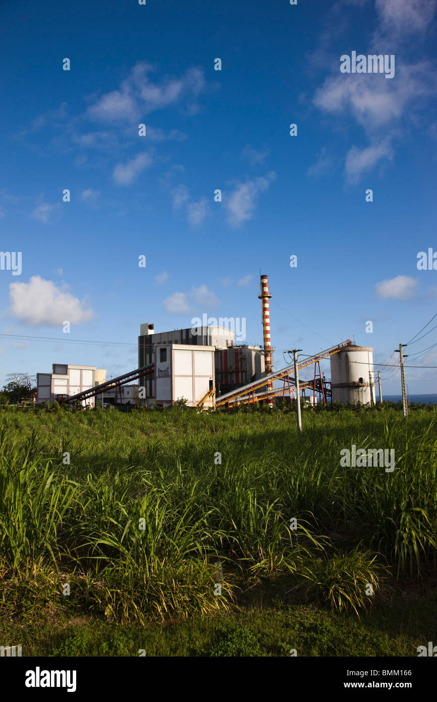 Mauritius, Southern Mauritius, St. Aubin, Union Sugar Estate factory ...