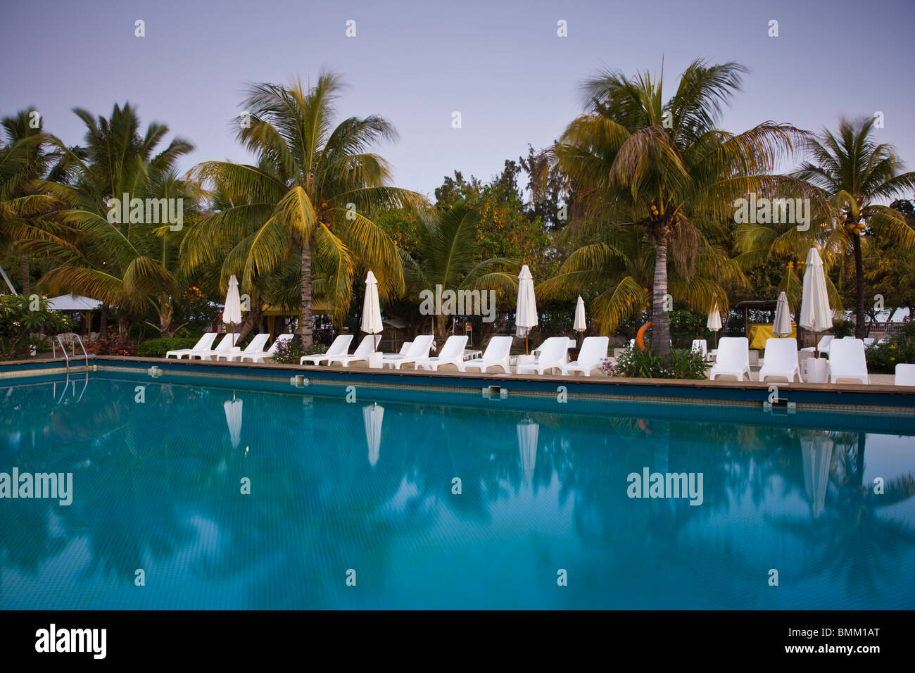 Mauritius, Western Mauritius, Tamarin, Tamarin Hotel swimming Pool ...