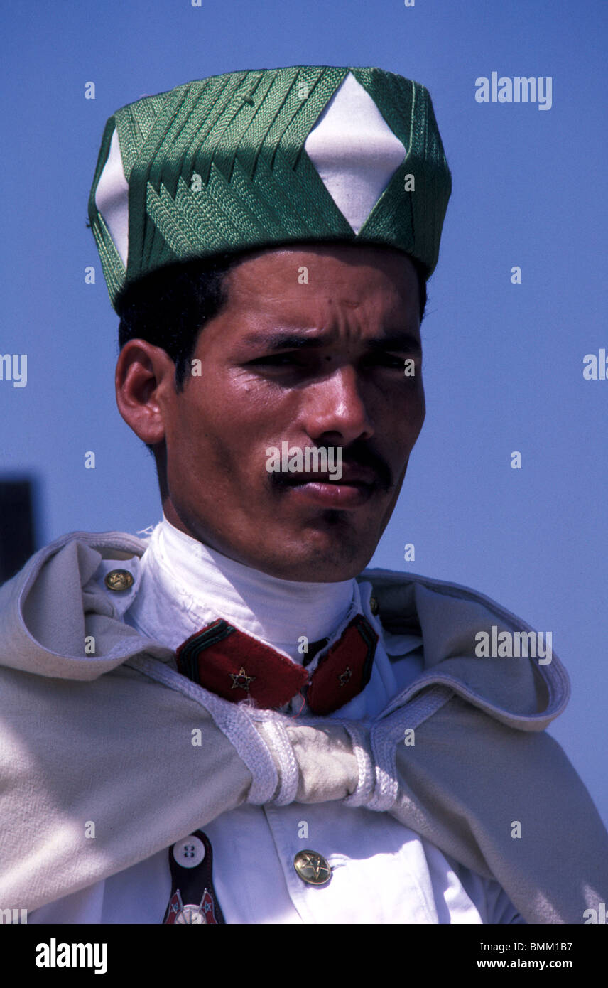 Africa, Morocco, Rabat. Palace Guard Stock Photo - Alamy