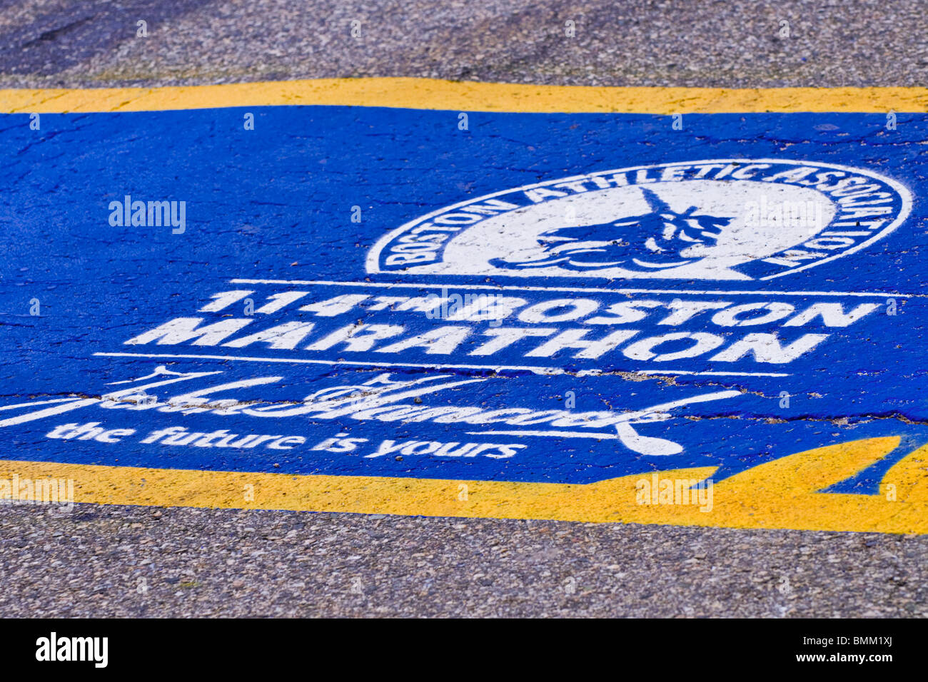 The starting line of the Boston Marathon (World's oldest annual ...