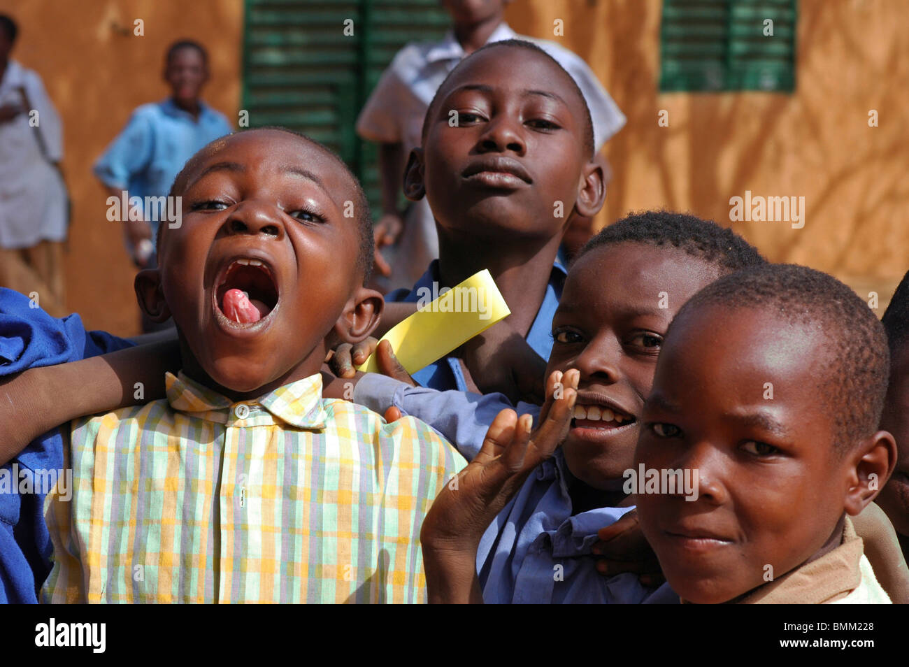 Group jumping waving hi-res stock photography and images - Alamy